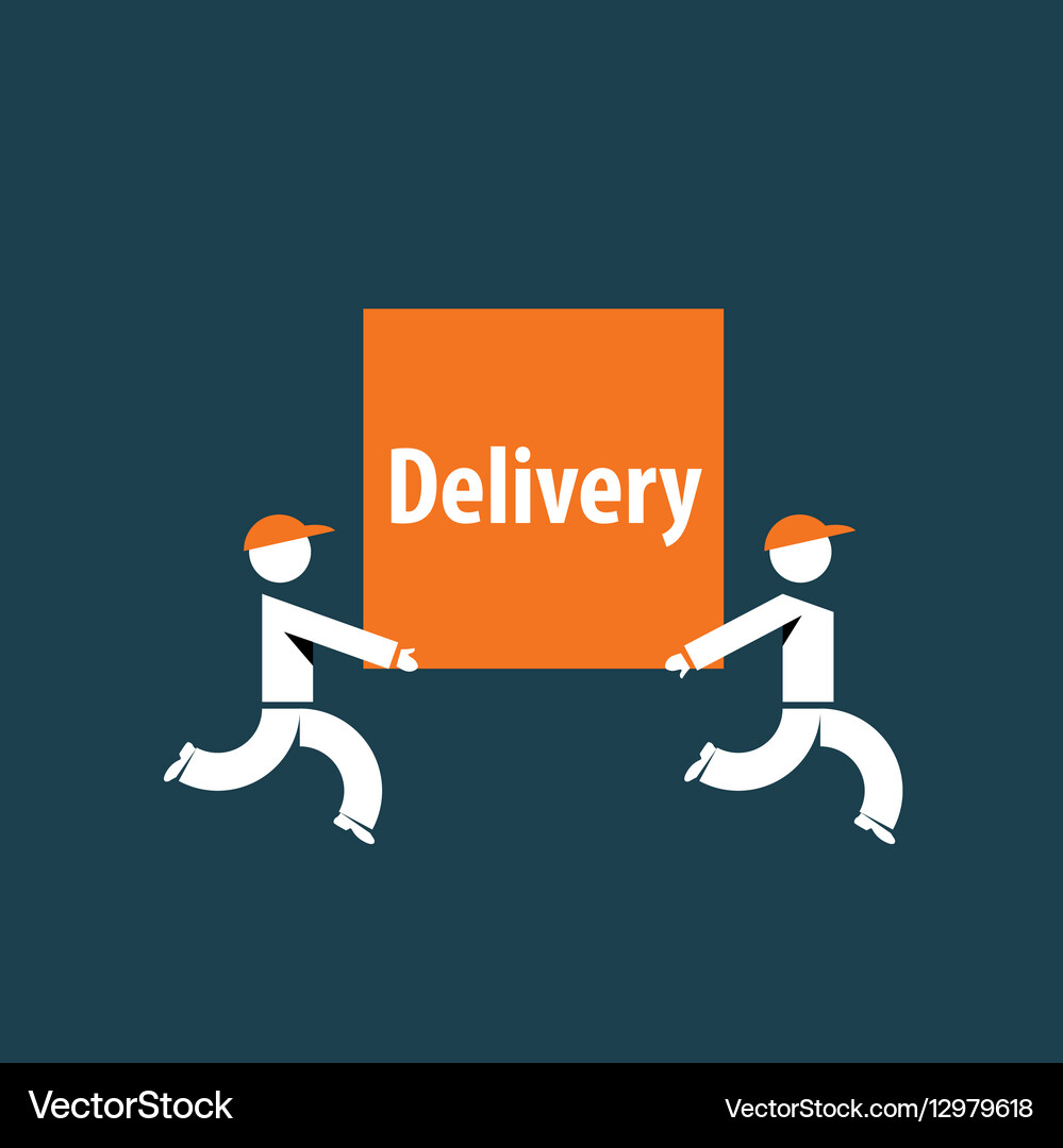 Delivery logo Royalty Free Vector Image - VectorStock