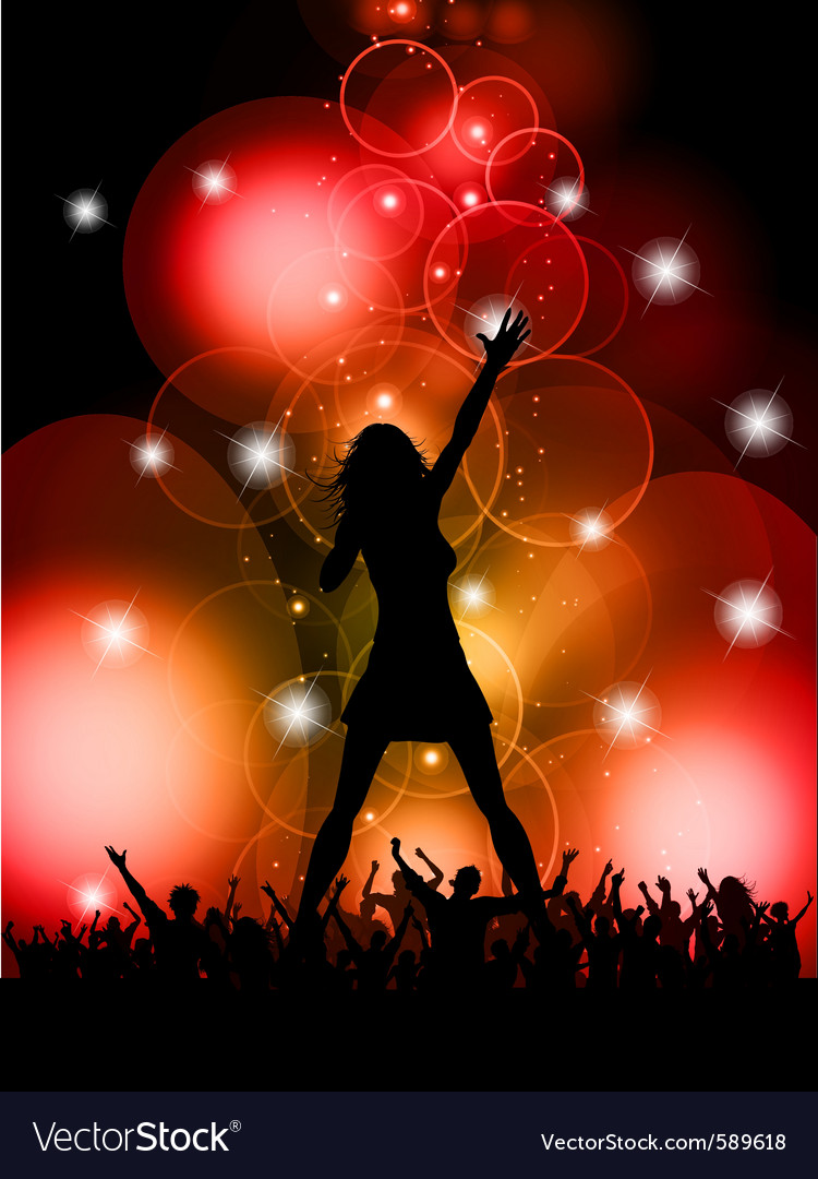 Singer performing Royalty Free Vector Image - VectorStock
