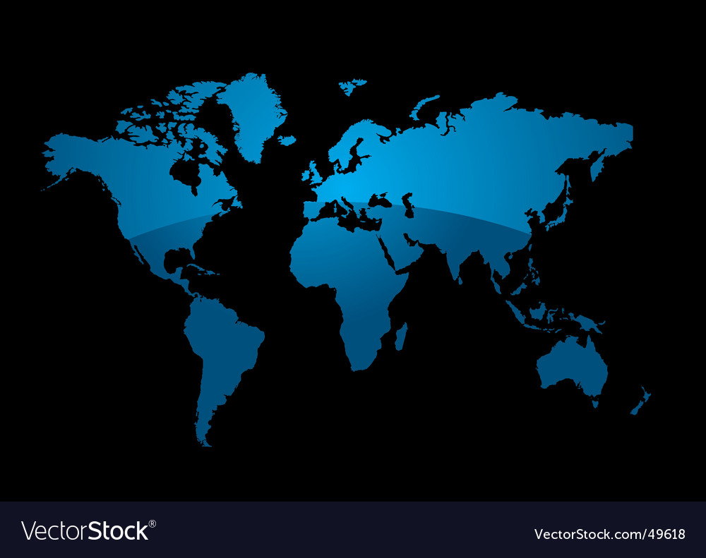 World divide Royalty Free Vector Image - VectorStock