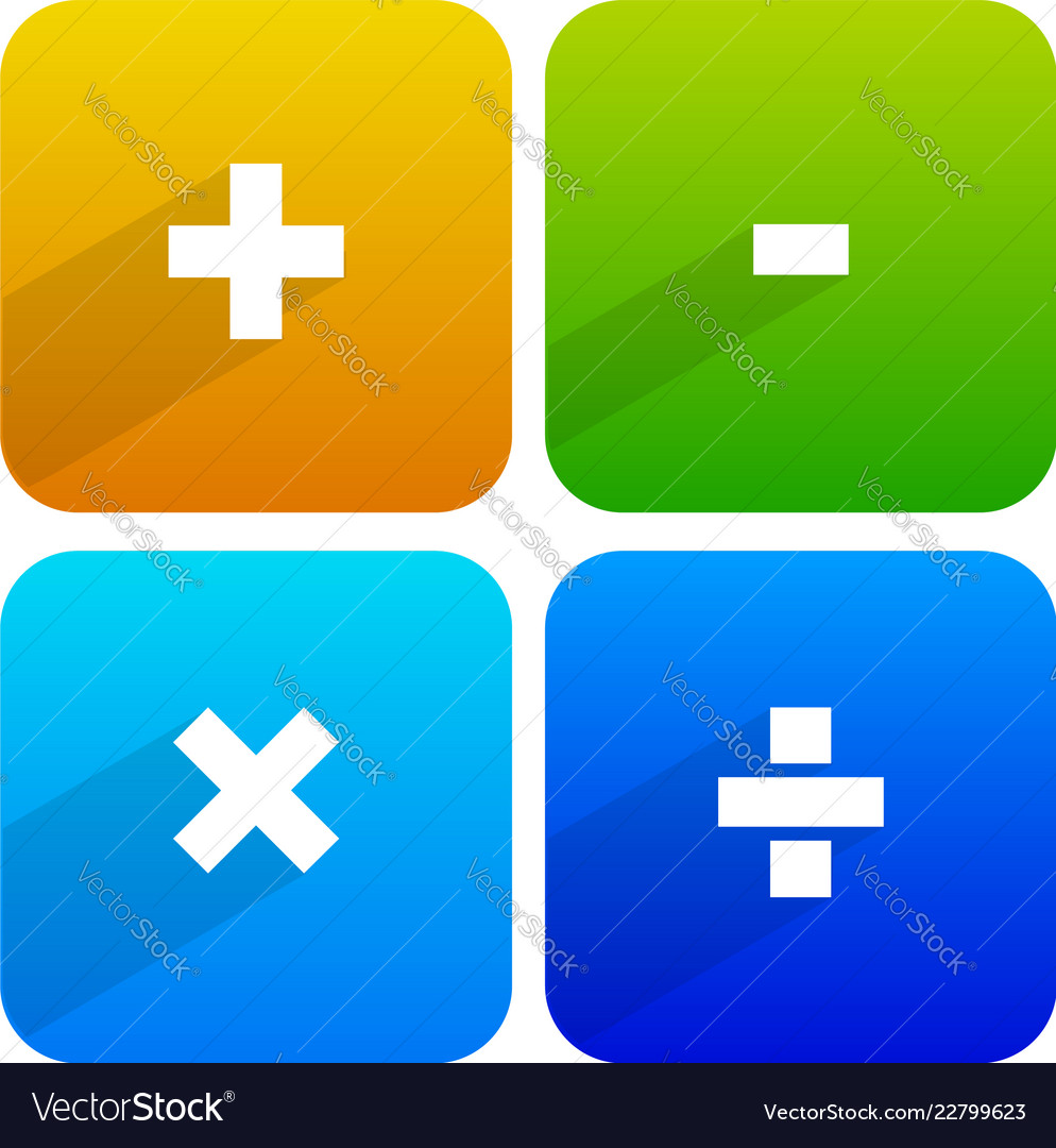 Multiplication And Division Symbols Math Symbols List In English: