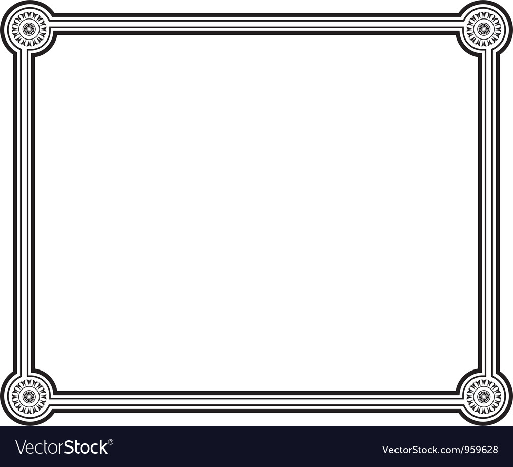 Frame Royalty Free Vector Image - VectorStock