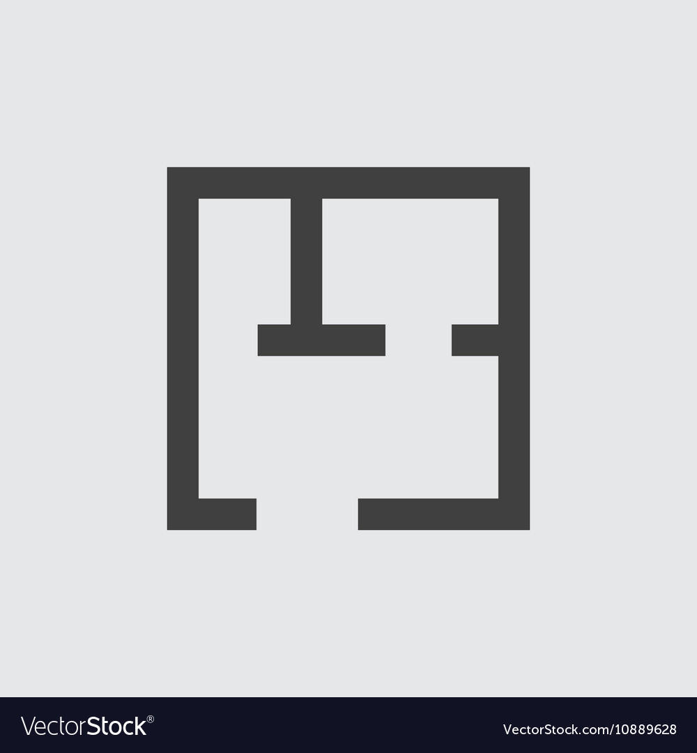 Plan icon Royalty Free Vector Image - VectorStock