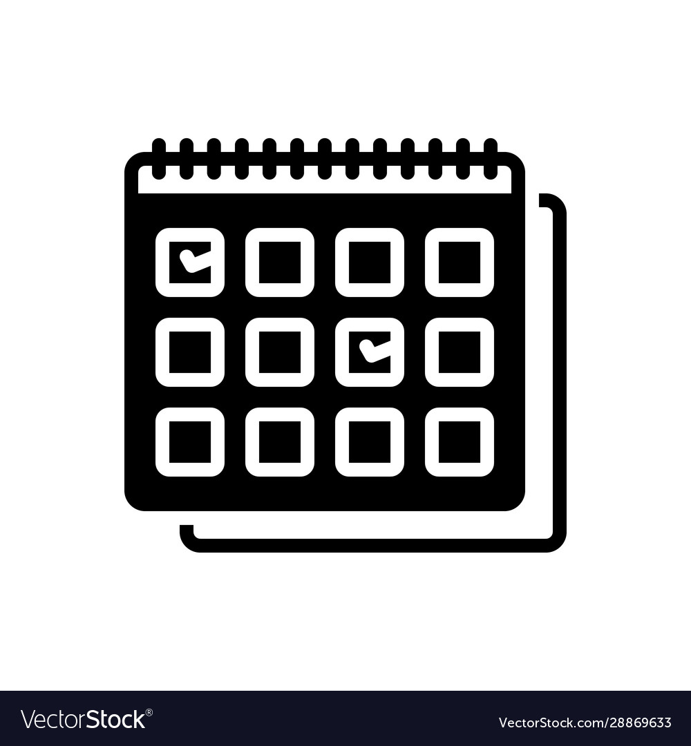 Weekly Royalty Free Vector Image - VectorStock