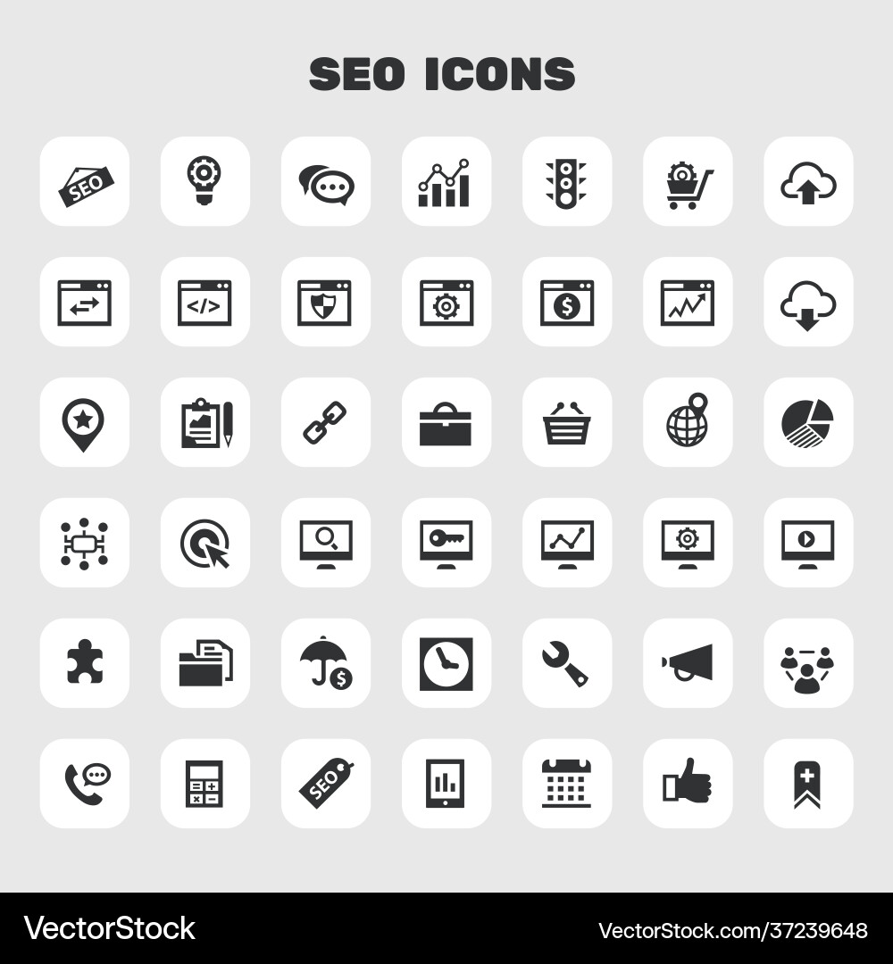 Seo Flat Icon
