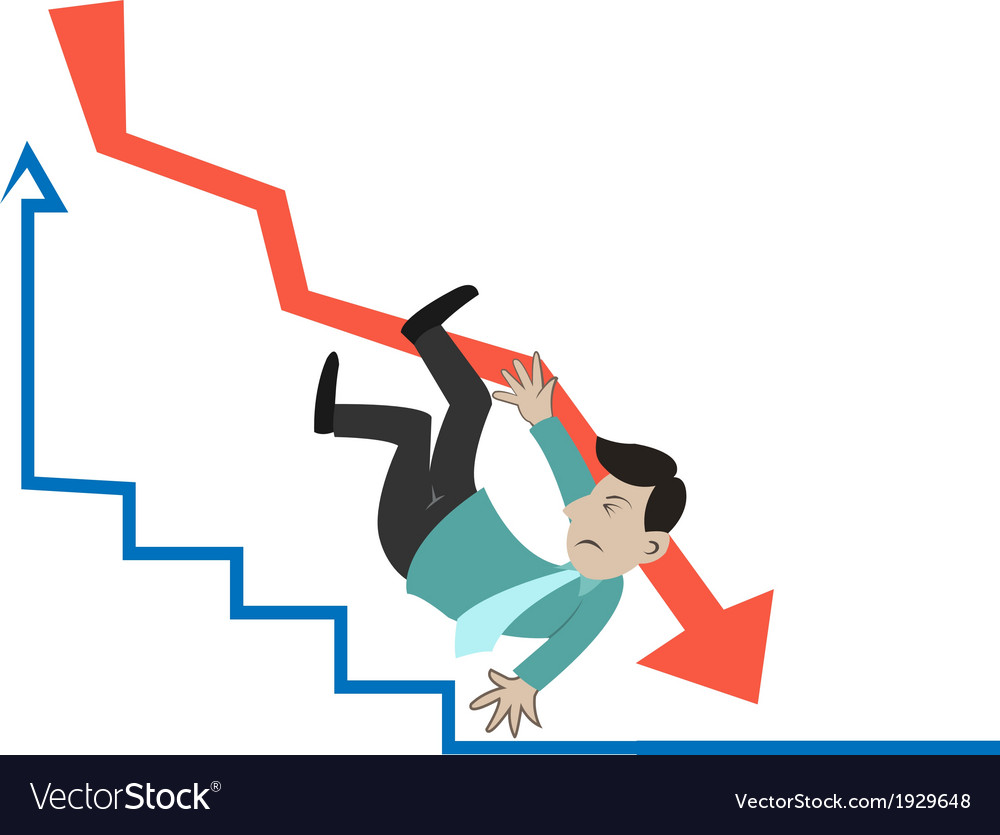 Falling Royalty Free Vector Image - VectorStock