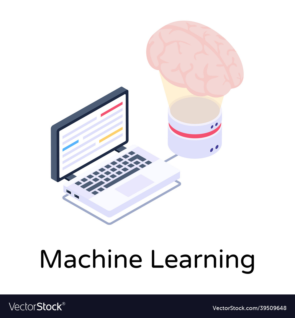 Machine learning Royalty Free Vector Image - VectorStock