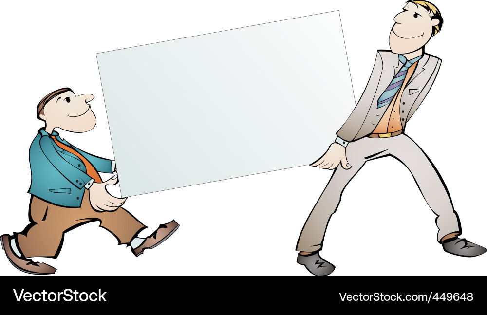 Men banner Royalty Free Vector Image - VectorStock