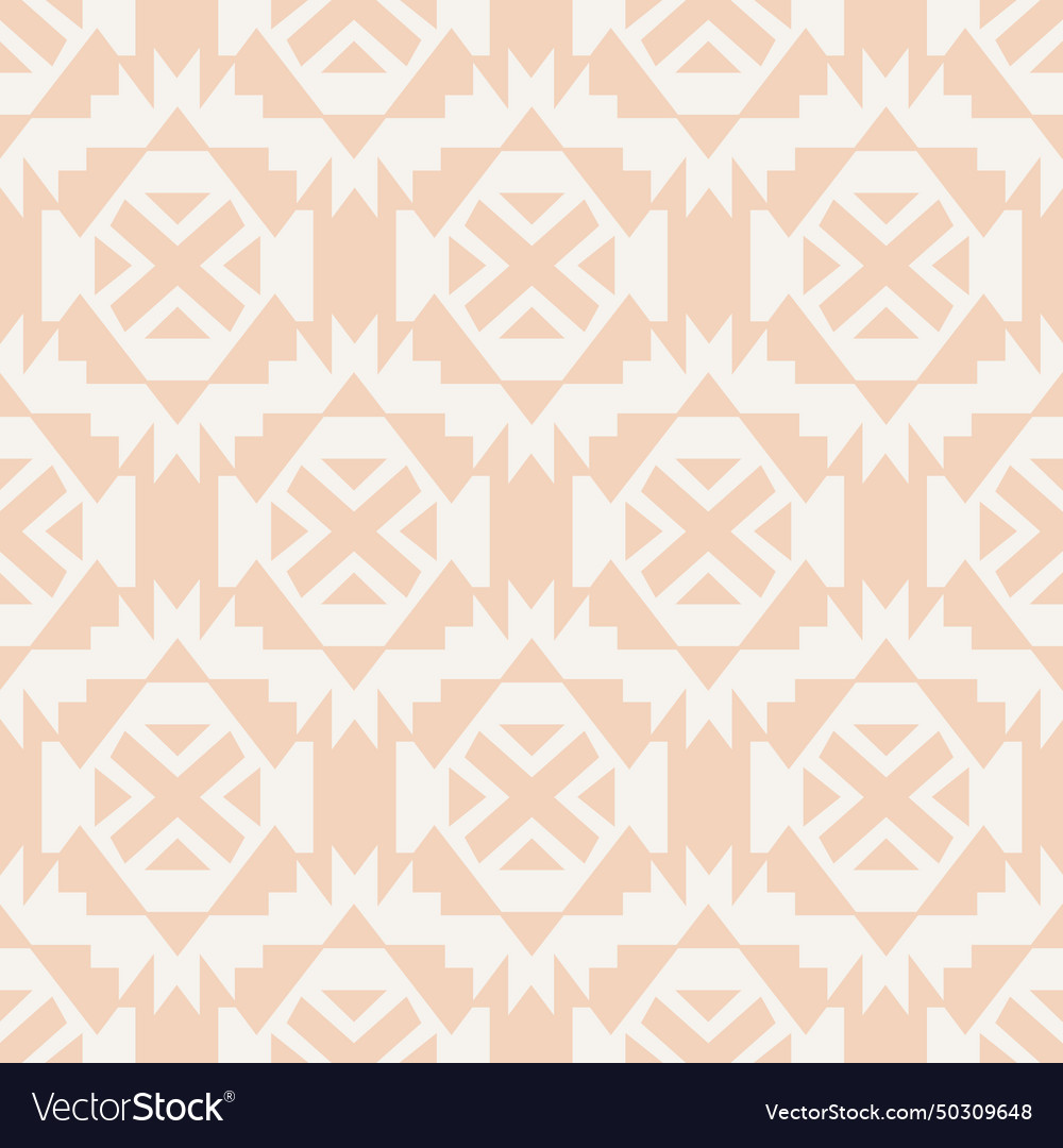 Minimal southwestern boho navajo seamless pattern Vector Image