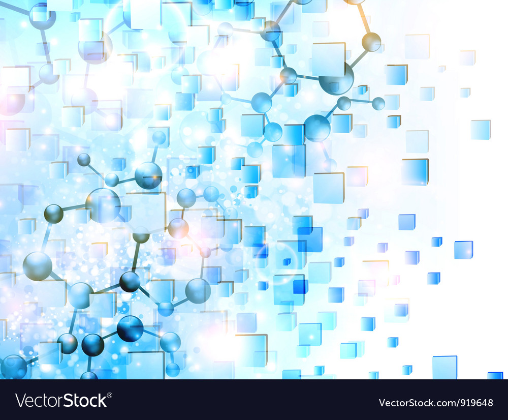 Molecule Royalty Free Vector Image - VectorStock