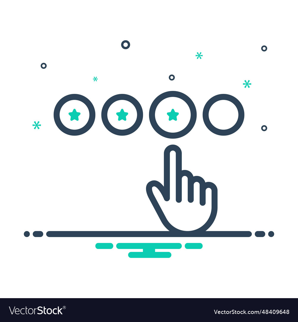 Rating Royalty Free Vector Image - VectorStock