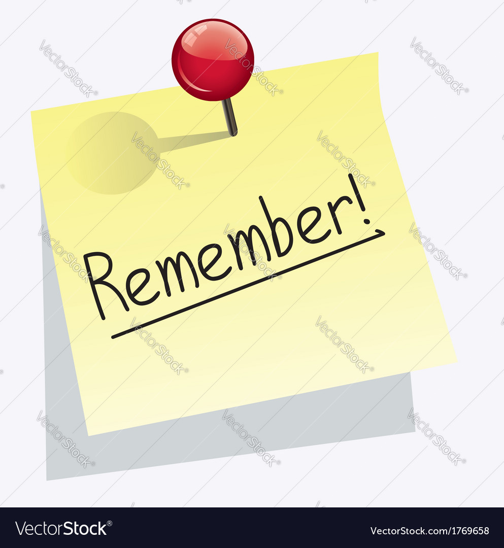 Paper note Royalty Free Vector Image - VectorStock