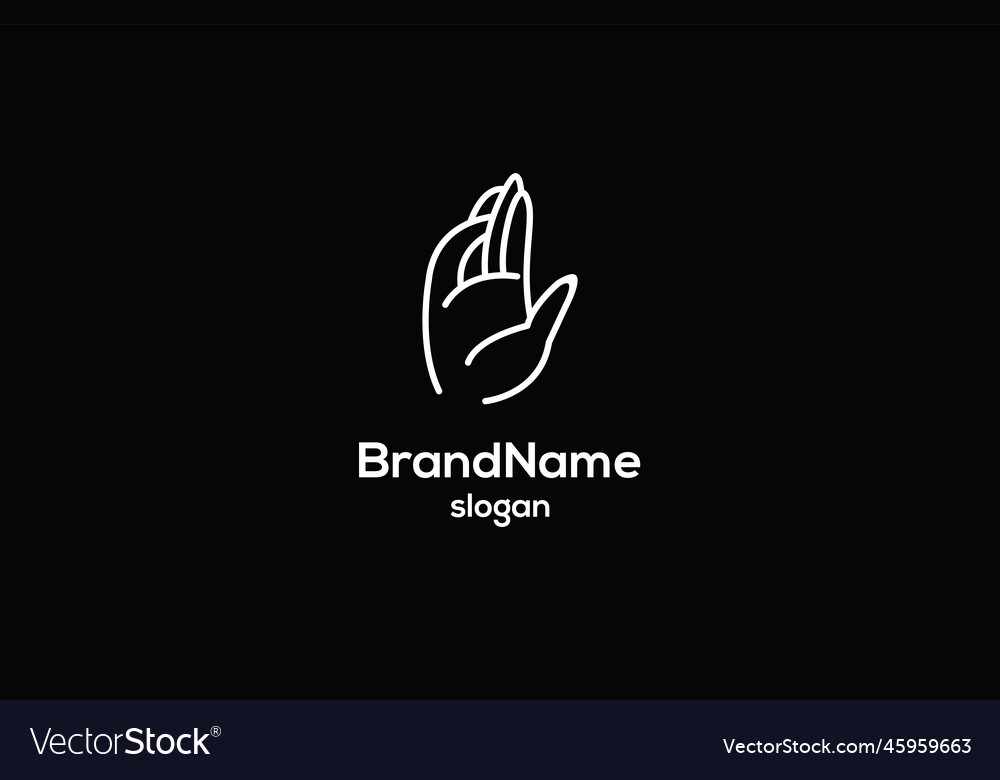 Hand Royalty Free Vector Image - VectorStock