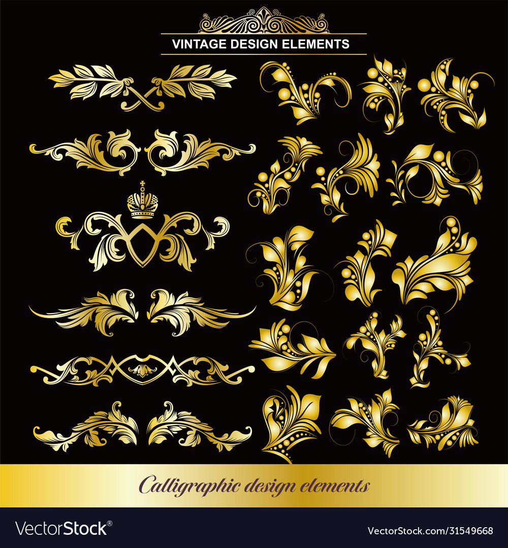 Ornate classical decorative pattern pattern Vector Image