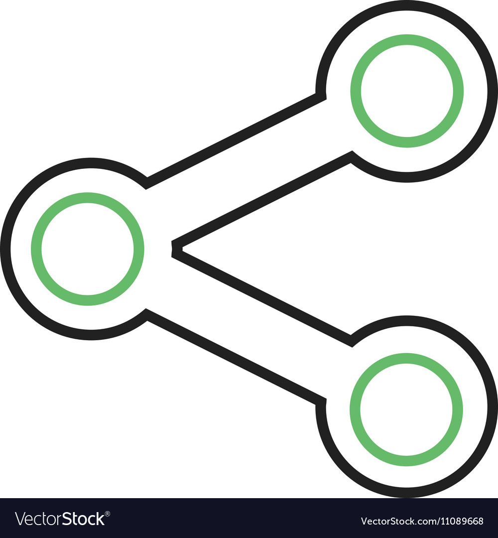 Sharethis Royalty Free Vector Image - VectorStock