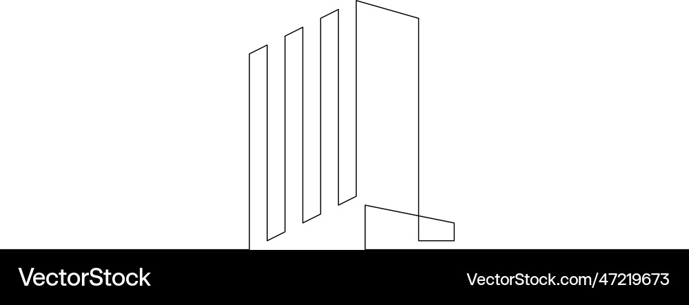 House logo modern architecture building symbol Vector Image