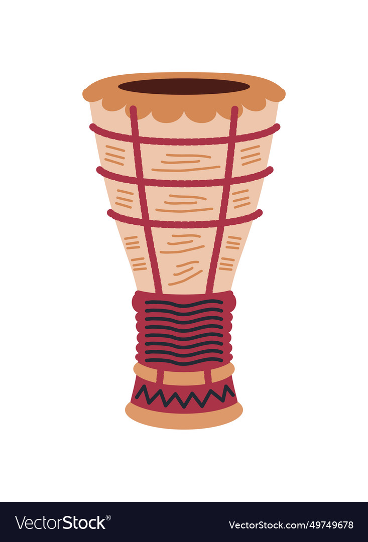 Bata Drum Ethnic Royalty Free Vector Image Vectorstock
