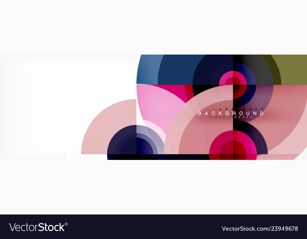 Circular abstract background Royalty Free Vector Image
