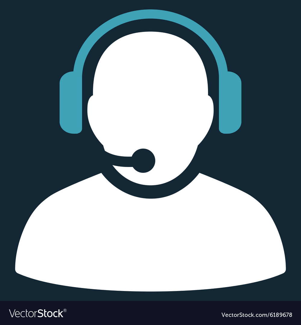 Operator icon Royalty Free Vector Image - VectorStock