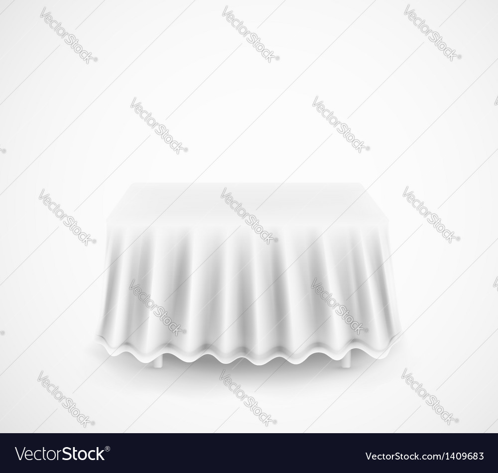 Dining table Royalty Free Vector Image - VectorStock