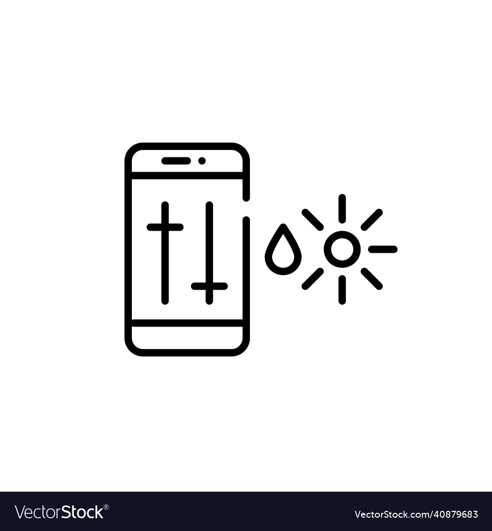 Humidity and temperature climate control using Vector Image