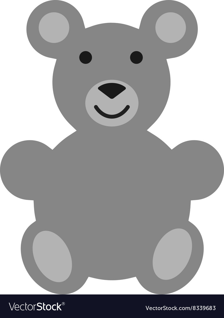 Stuffed bear Royalty Free Vector Image - VectorStock