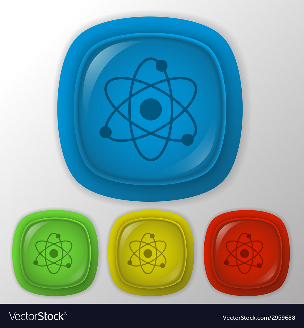 Atom molecule Royalty Free Vector Image - VectorStock