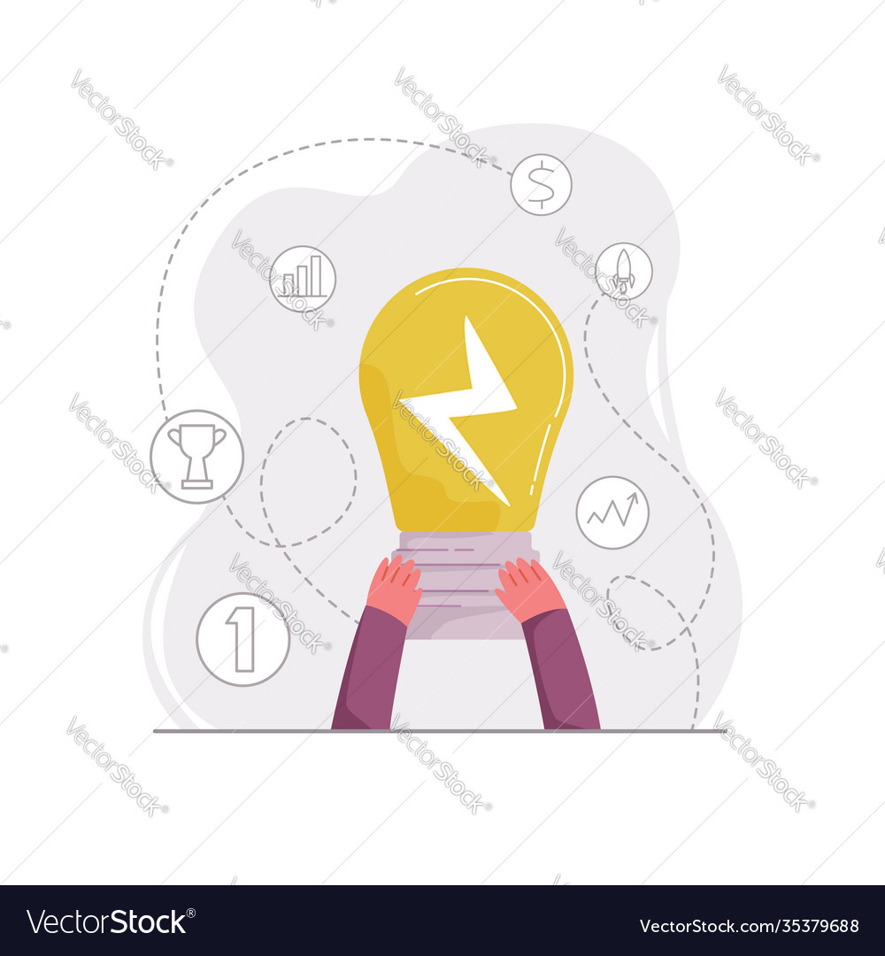Concept thinking differently idea Royalty Free Vector Image