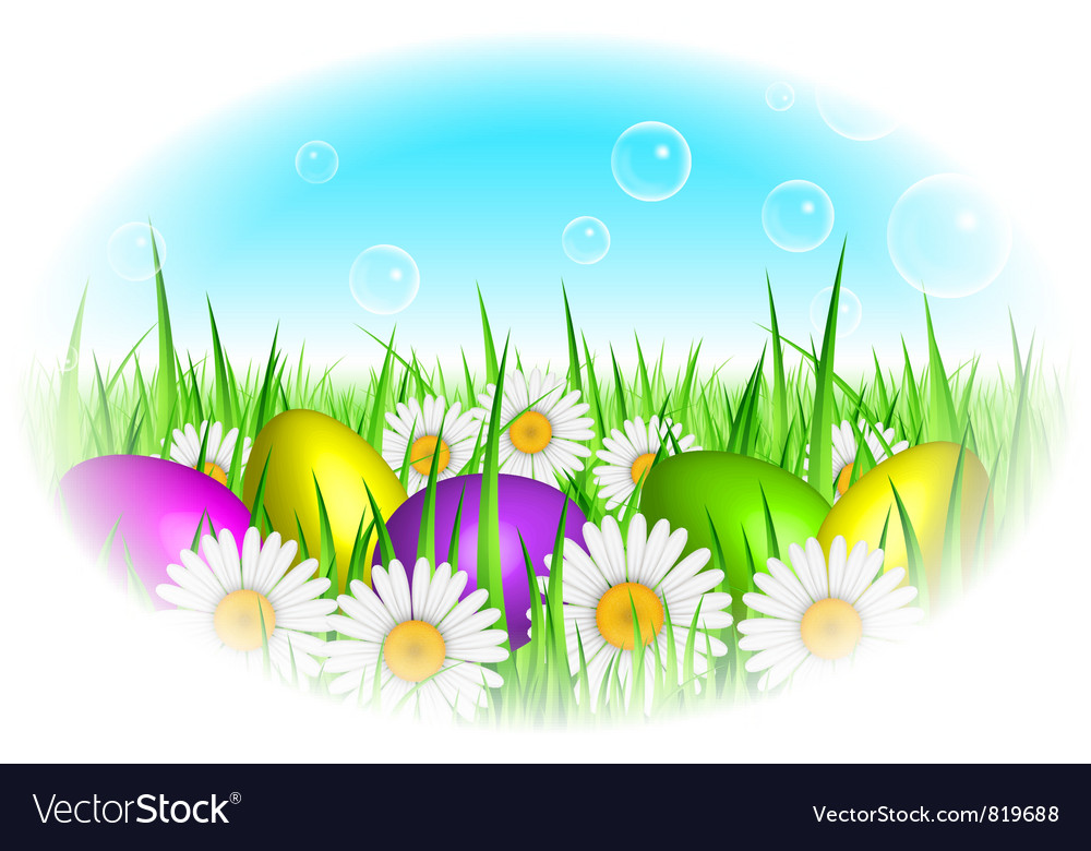 Easter background Royalty Free Vector Image - VectorStock