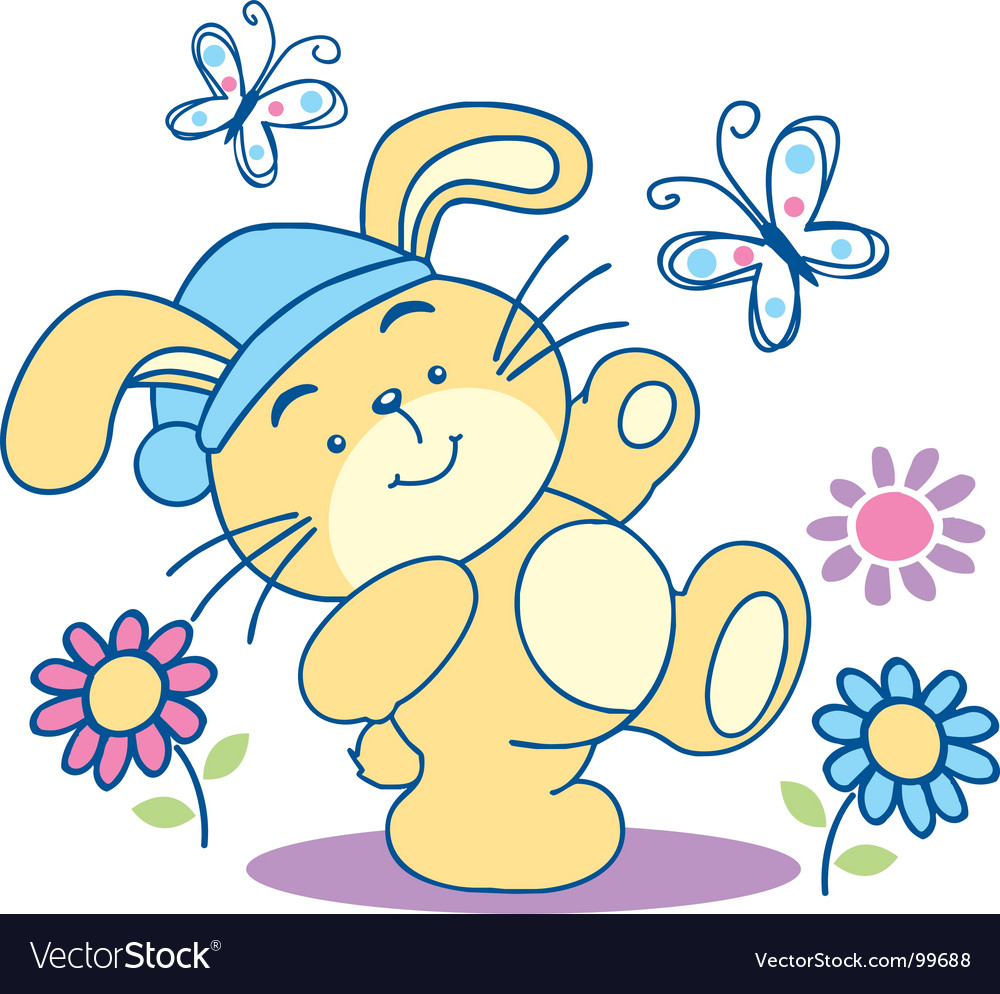 Rabbit Royalty Free Vector Image - VectorStock