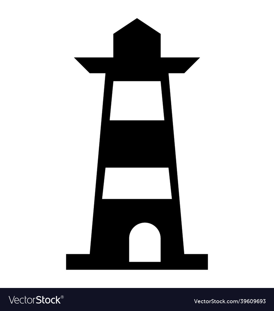 Lighthouse Royalty Free Vector Image - VectorStock