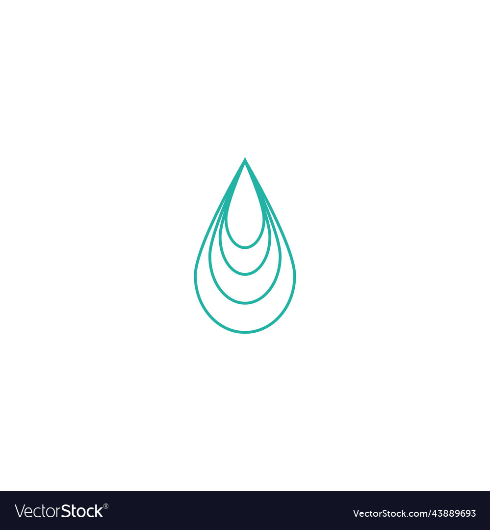 Shell icon logo design Royalty Free Vector Image