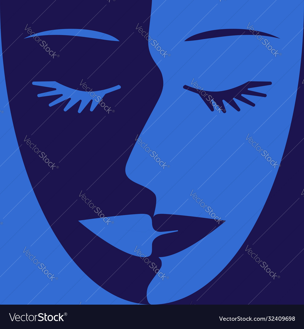 Face 4 Royalty Free Vector Image - VectorStock