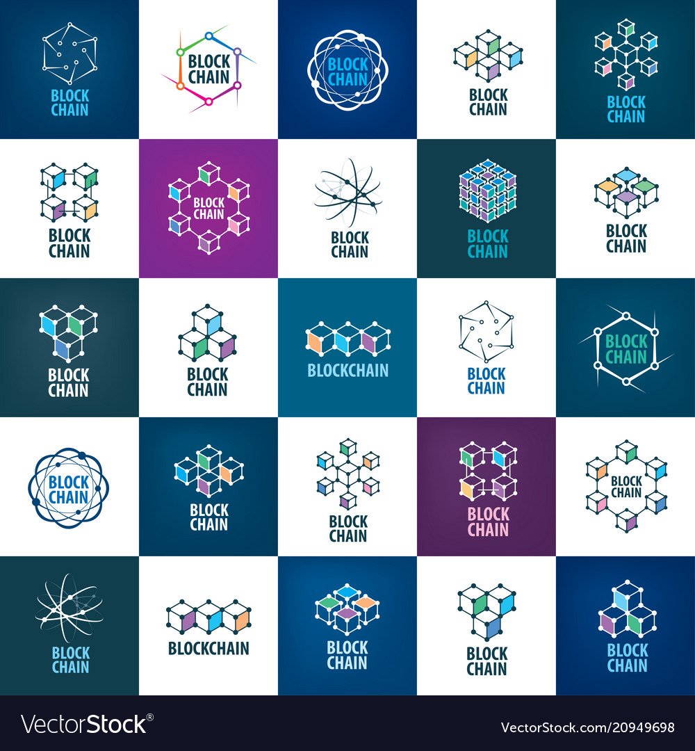 Logo blockchain Royalty Free Vector Image - VectorStock Logo blockchain Royalty Free Vector Image - VectorStock