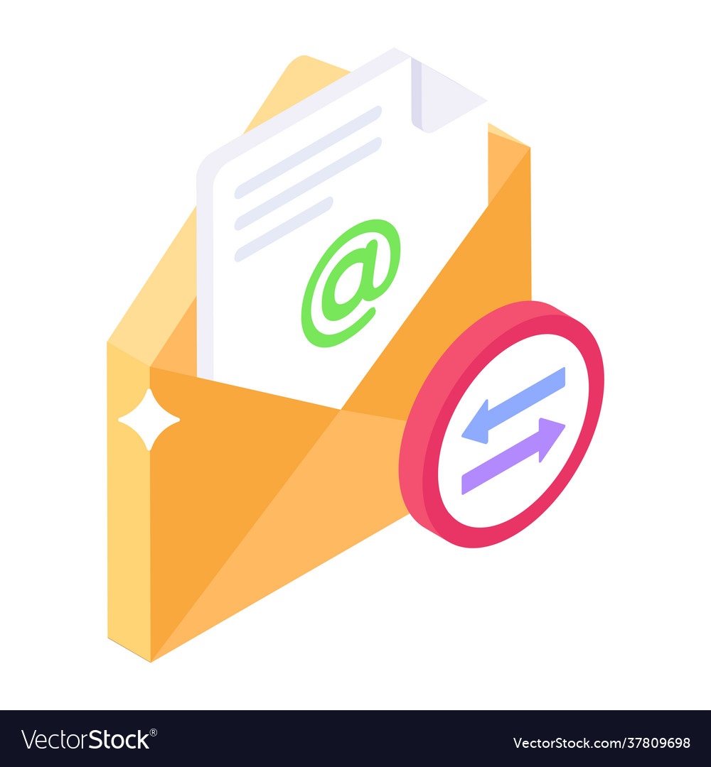 Send email Royalty Free Vector Image - VectorStock