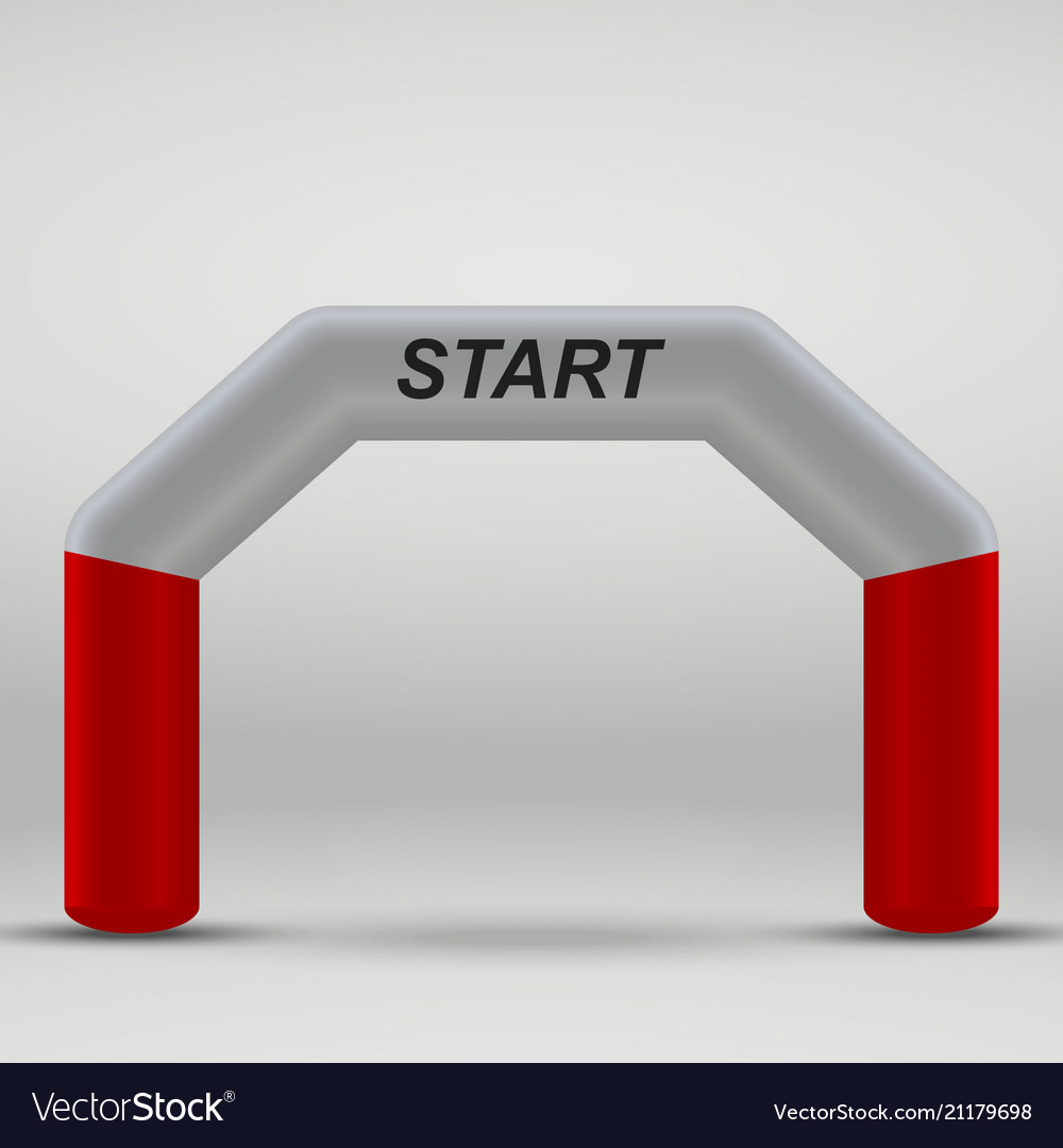 Start arch Royalty Free Vector Image - VectorStock