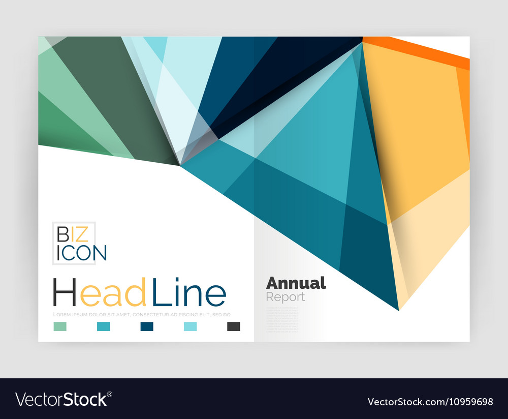 Triangle design abstract backgrounds Royalty Free Vector