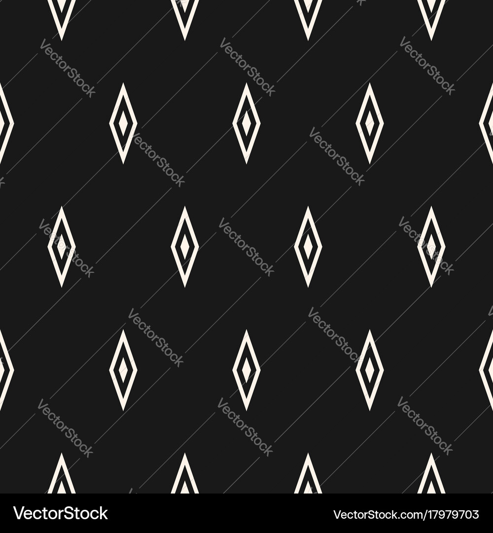 Argyle seamless pattern simple geometric texture Vector Image