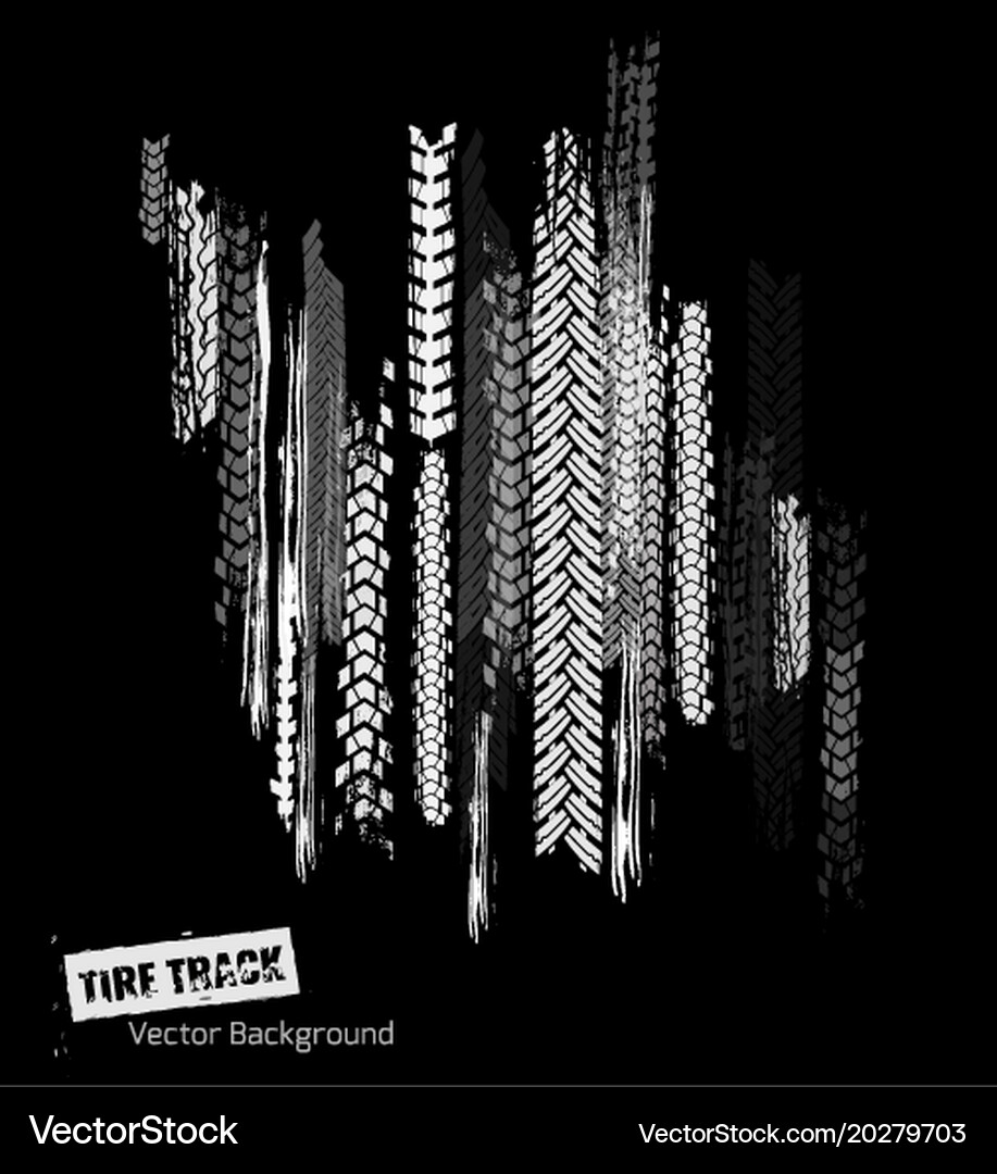 Automotive tire background Royalty Free Vector Image