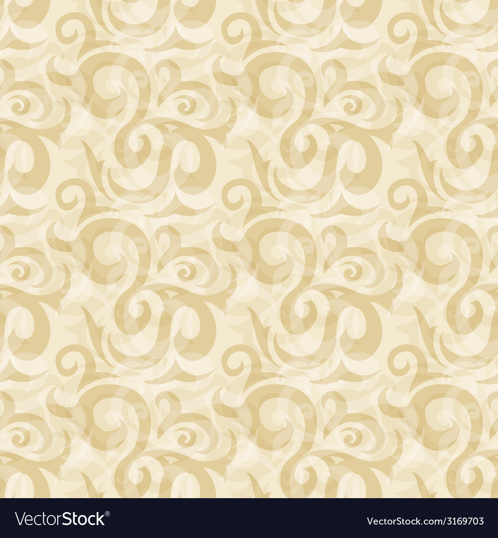 Seamless beige pattern Royalty Free Vector Image