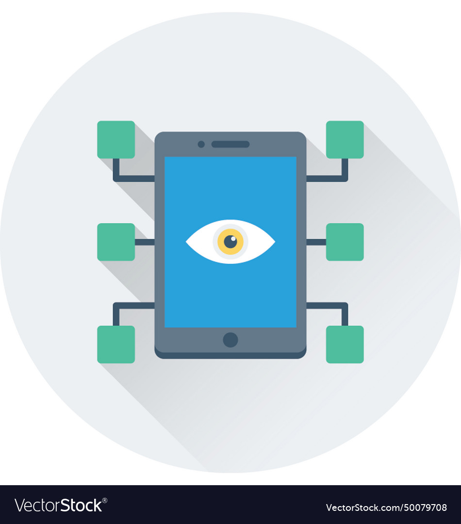 Mobile icon Royalty Free Vector Image - VectorStock