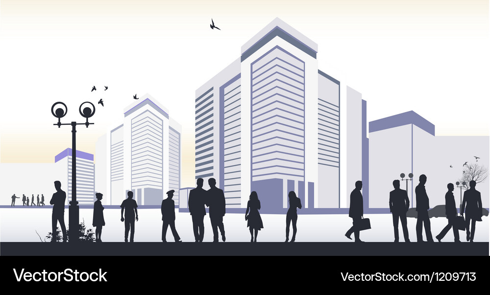 Group of people Royalty Free Vector Image - VectorStock