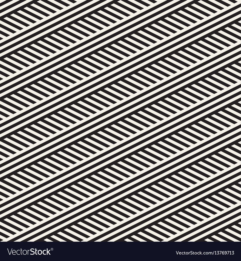 Interlacing parallel stripes seamless Royalty Free Vector