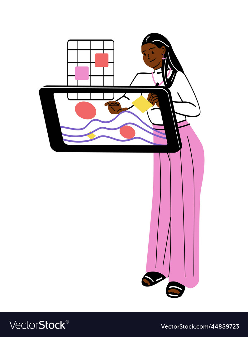 Creative design profession Royalty Free Vector Image