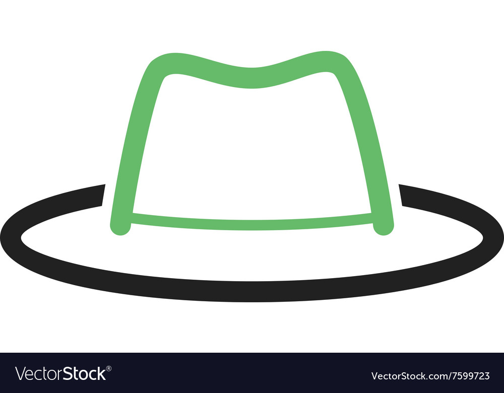 Hat I Royalty Free Vector Image - VectorStock
