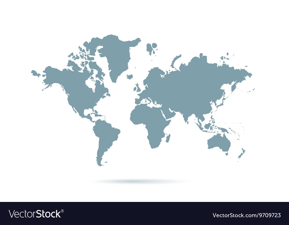 Word Map Royalty Free Vector Image VectorStock