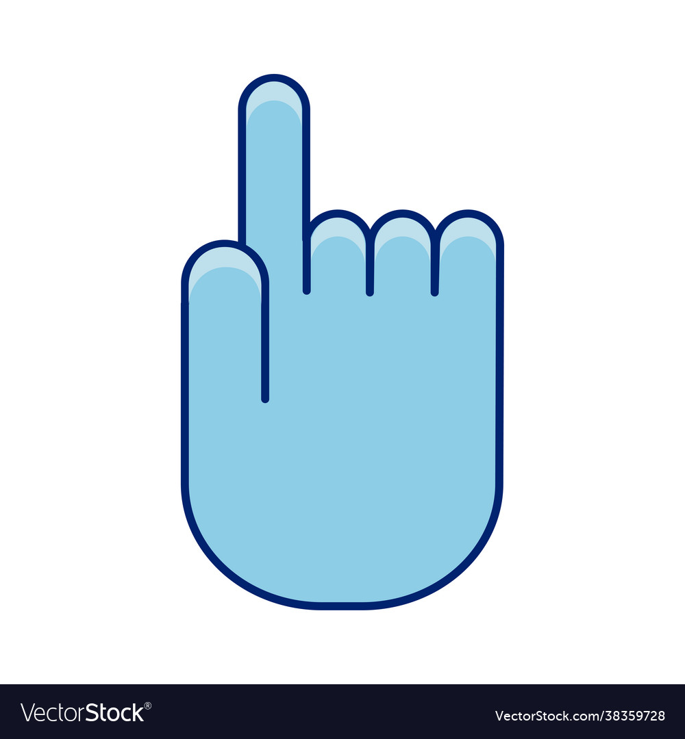 Cursor hand icon Royalty Free Vector Image - VectorStock