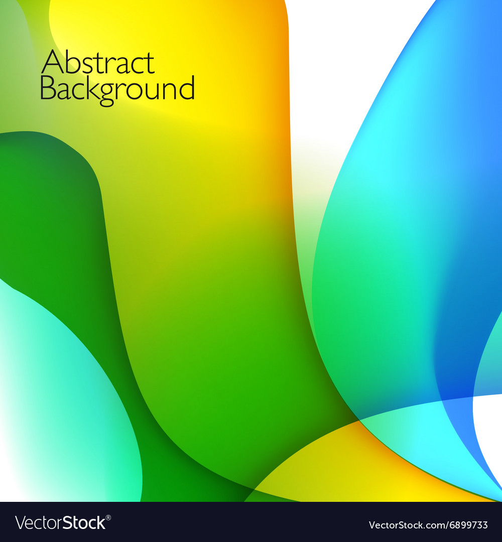 Abstract background with waves Royalty Free Vector Image