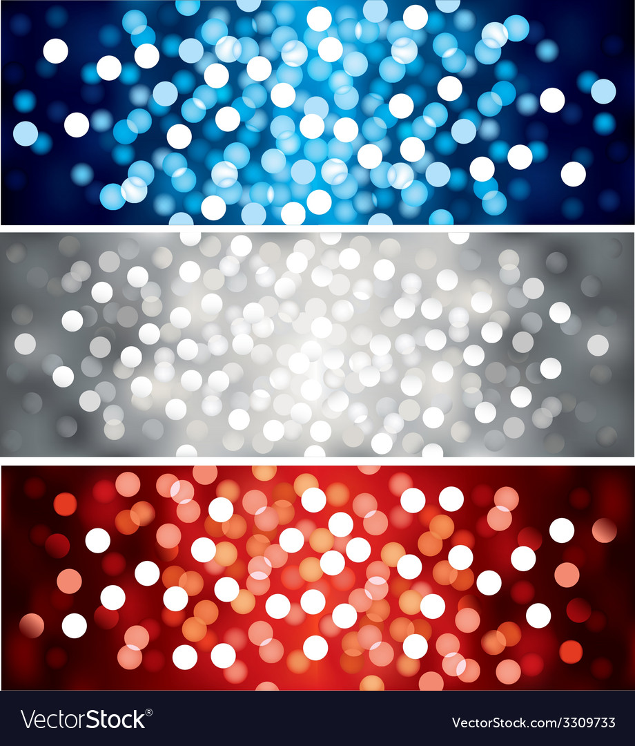 Defocused lights Royalty Free Vector Image - VectorStock