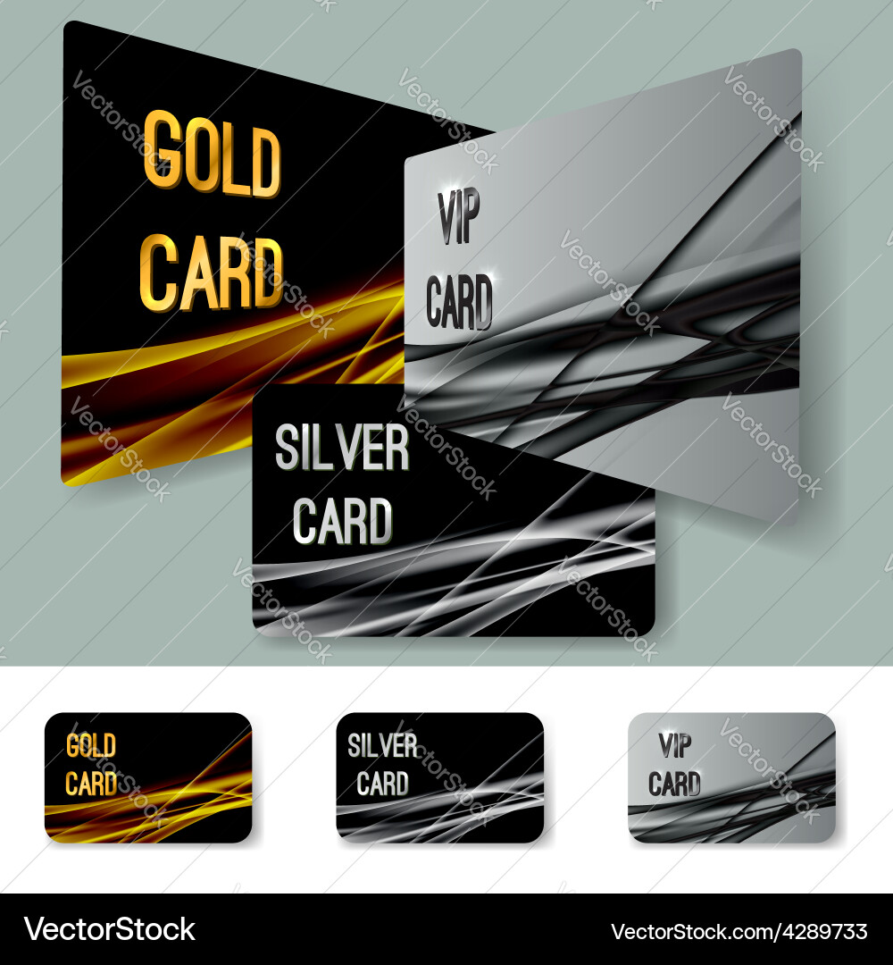 Premium membership partner swoosh line layout Vector Image