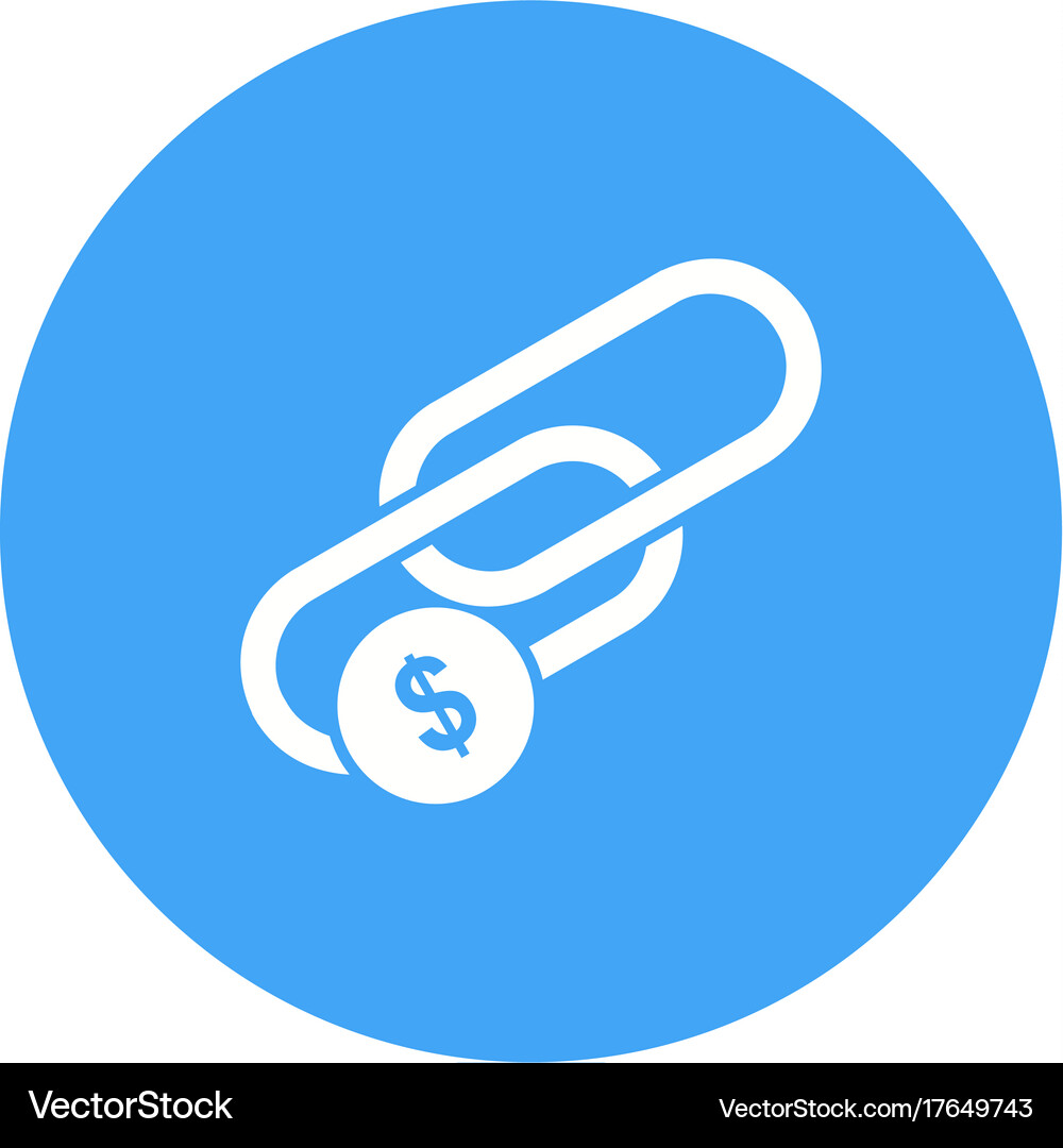 Link sales Royalty Free Vector Image - VectorStock